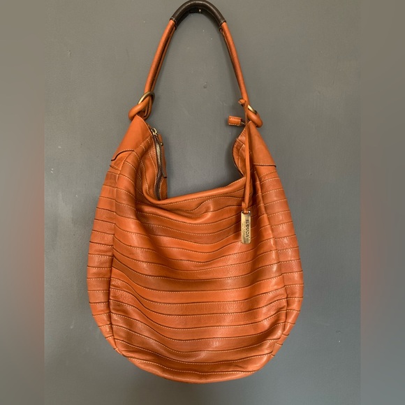 Il Duca | Bags | Il Duca Slipknot Handles Italian Leather Xl Hobo ...